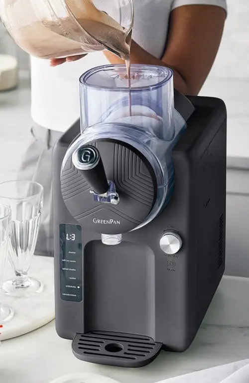 GREENPAN Frost Ice Cream & Frozen Drink Maker - Grey