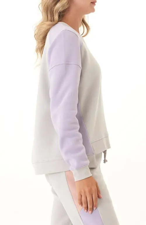 THREADS 4 THOUGHT Libby Colorblock Fleece Sweatshirt