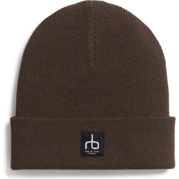 Rag & Bone Evan Beanie - Stonewall