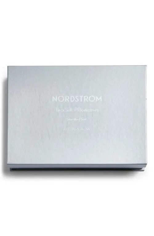 Nordstrom Set Of 2 Silk Pillowcases
