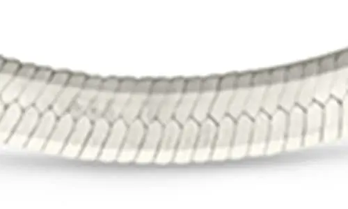 Sterling Forever Sterling Herringbone Chain Necklace