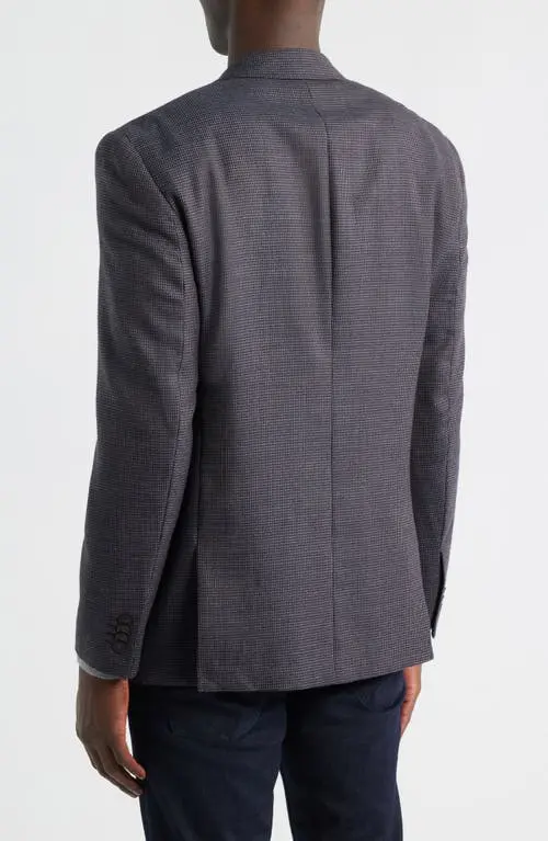 Johnston & Murphy Microcheck Wool Sport Coat