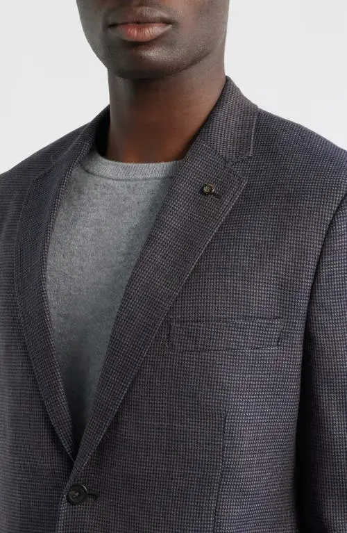 Johnston & Murphy Microcheck Wool Sport Coat