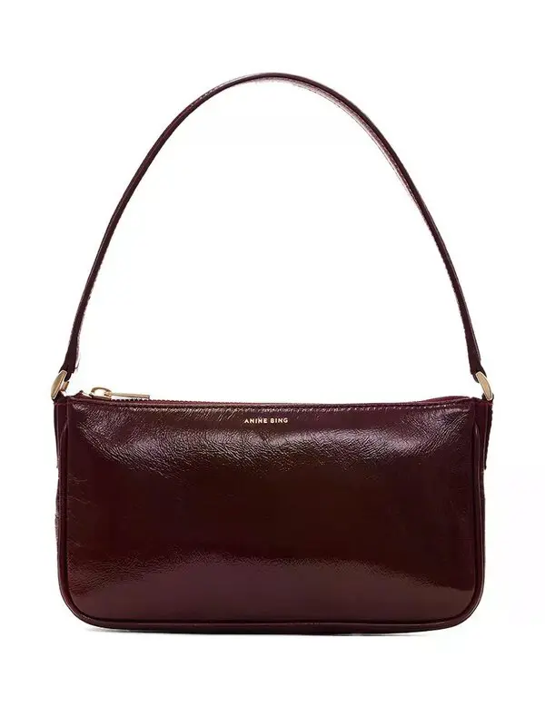 ANINE BING Mini Elly Shoulder Bag - Red