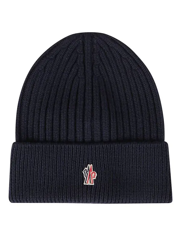 Moncler Tricot Beanie - Blue