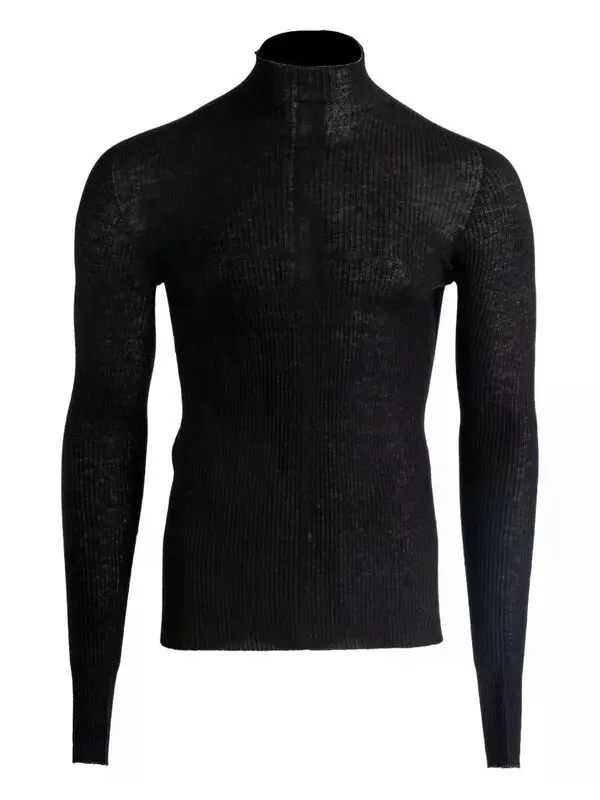 Matieres Fecales High-neck Sweater