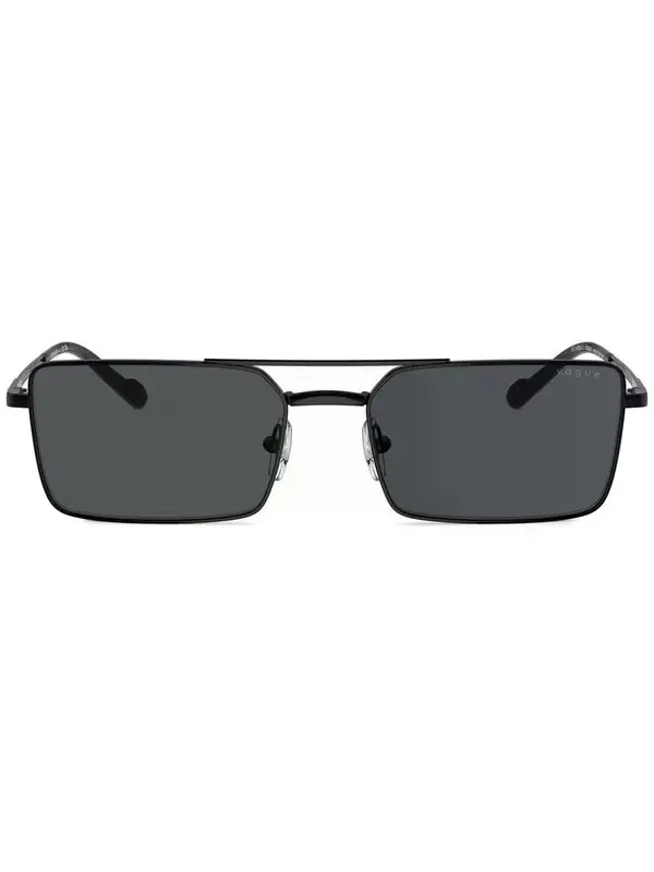 VOGUE EYEWEAR Rectangle-frame Sunglasses - Black