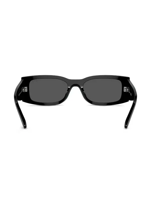 VOGUE EYEWEAR Logo-print Rectangle-frame Sunglasses
