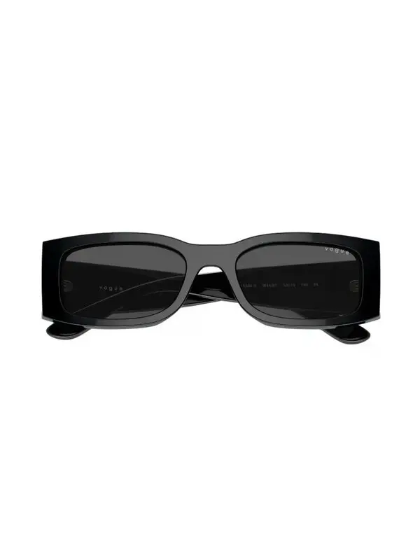 VOGUE EYEWEAR Logo-print Rectangle-frame Sunglasses