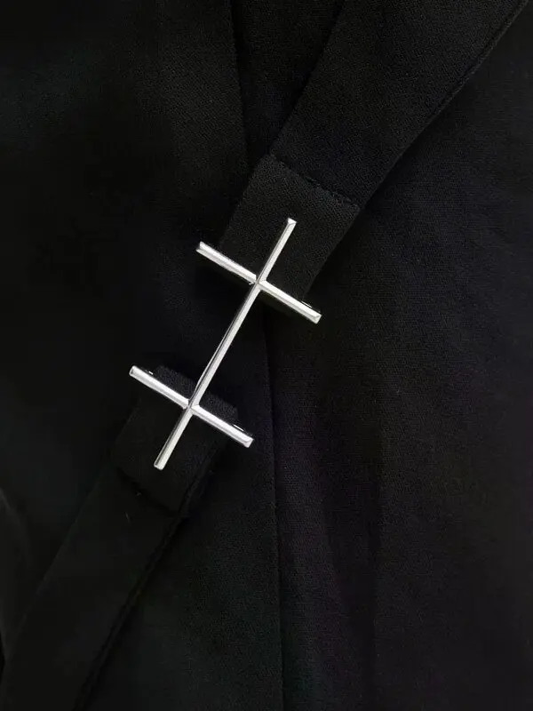 HELIOT EMIL Strap-detail Trousers