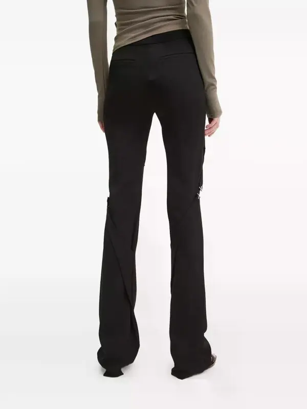 HELIOT EMIL Strap-detail Trousers