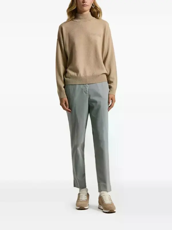 Peserico High-neck Sweater With Pocket
