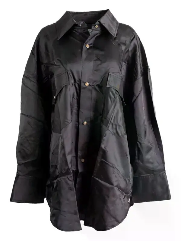 Vaquera Patchwork Pocketed Shirt