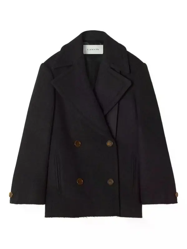 LANVIN Double-breasted Wool Jacket
