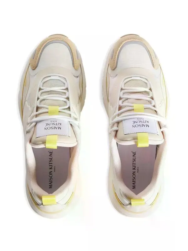 Maison Kitsuné Sora Leather Sneakers