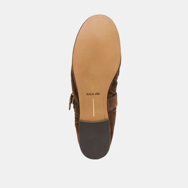 DOLCEVITA Caely Ballet Flats - Dk Brown Suede