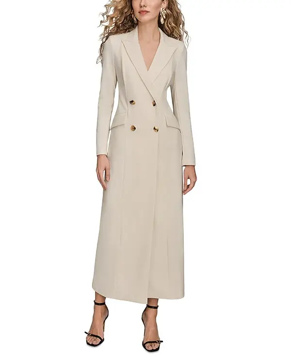 Donna Karan New York Crepe Coat Dress - Pristine