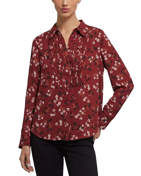 NYDJ Tuxedo Blouse