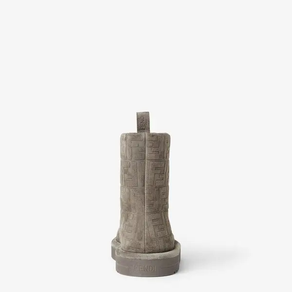 Fendi Apres Chic Suede Boots - Grey