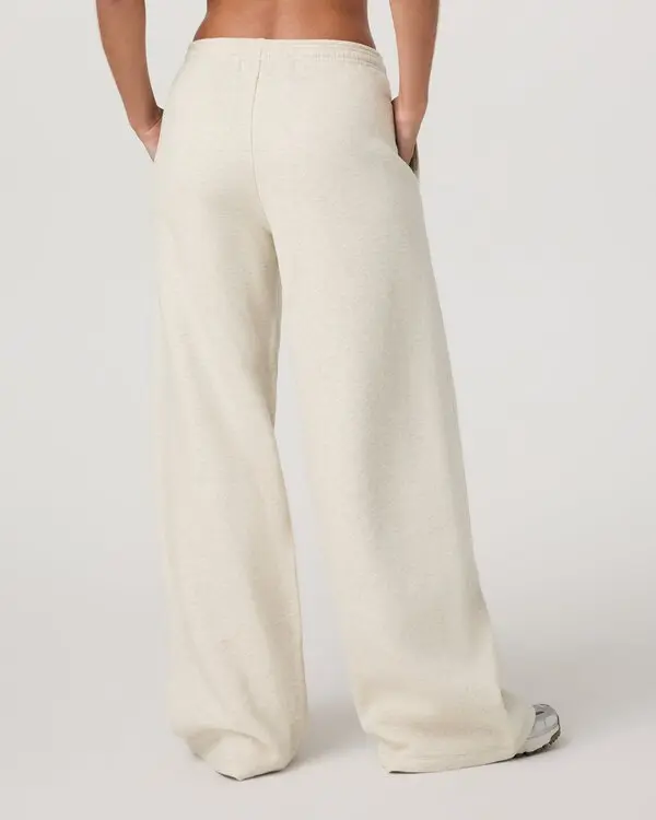 Vuori Restore Ultra Wideleg Sweatpant - Bone Heather