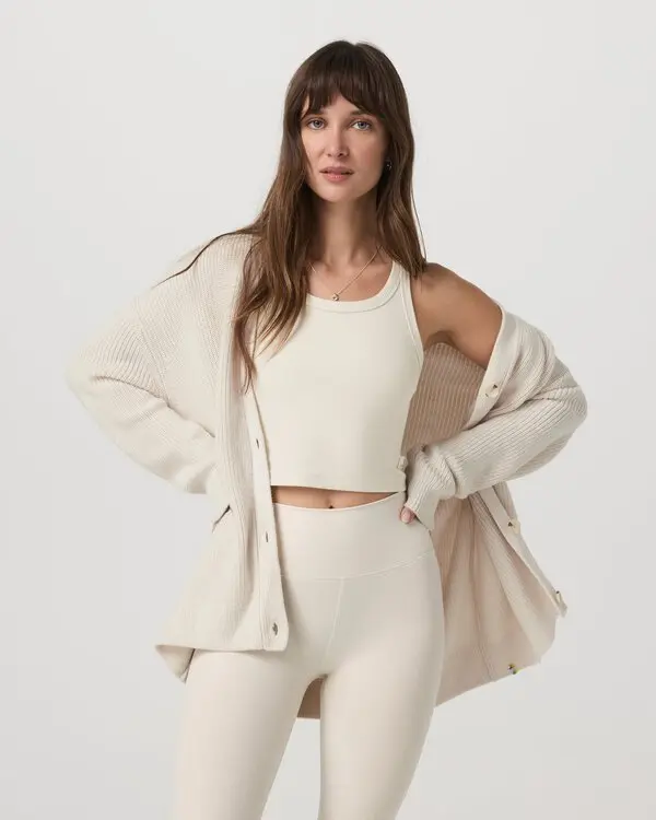 Vuori Alps Boyfriend Cardigan - Marshmallow