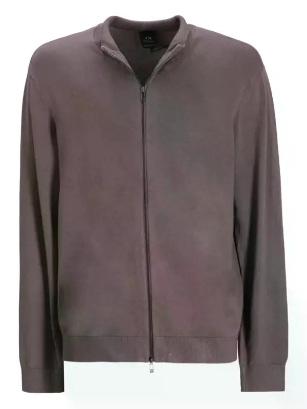 Armani Exchange Zip-up Cardigan