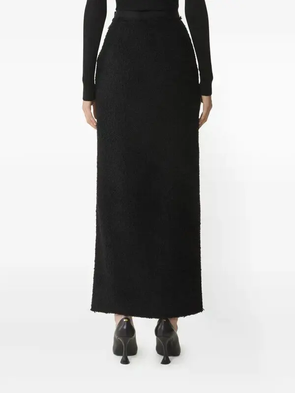 LANVIN Textured Straight Skirt