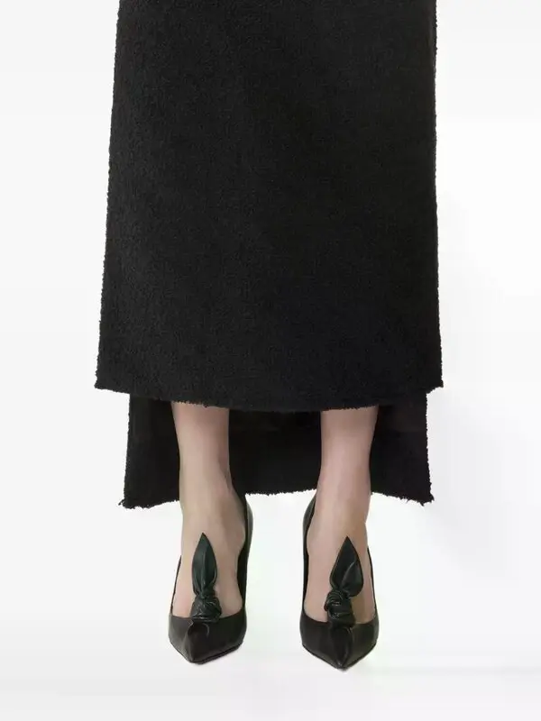 LANVIN Textured Straight Skirt