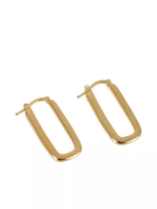 JIL SANDER Rectangular Earrings