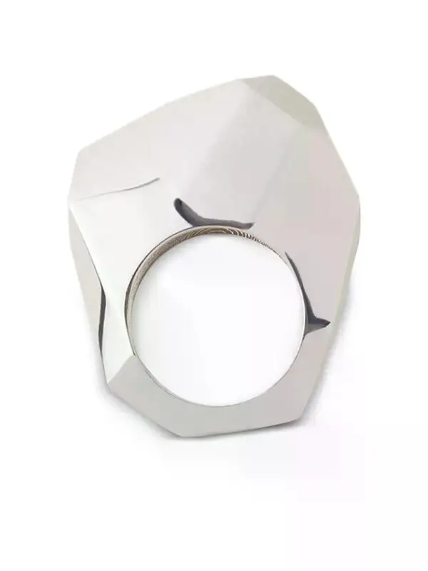 LANVIN Geometric Ring - Silver