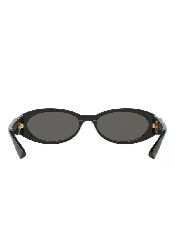 Gucci Oval-Frame Sunglasses - Black | Editorialist