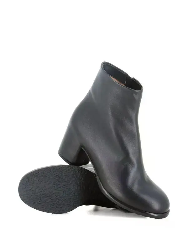 DEL CARLO Leather Ankle Boots