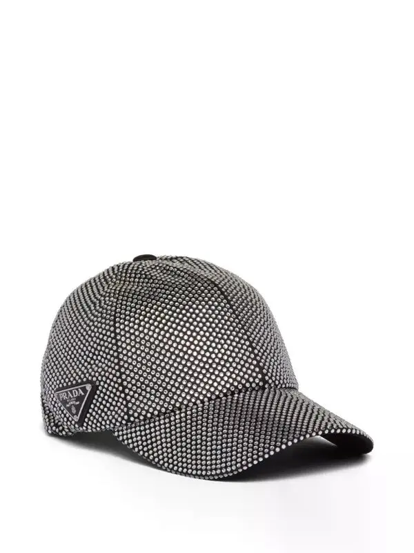 Prada Duchesse Baseball Cap - Black