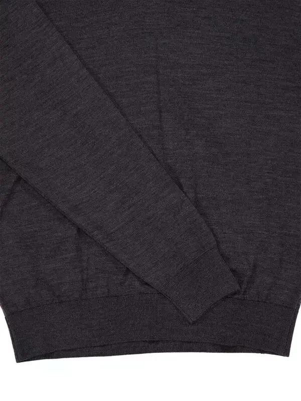 PIACENZA CASHMERE 1733 Long-sleeve V-neck Sweater