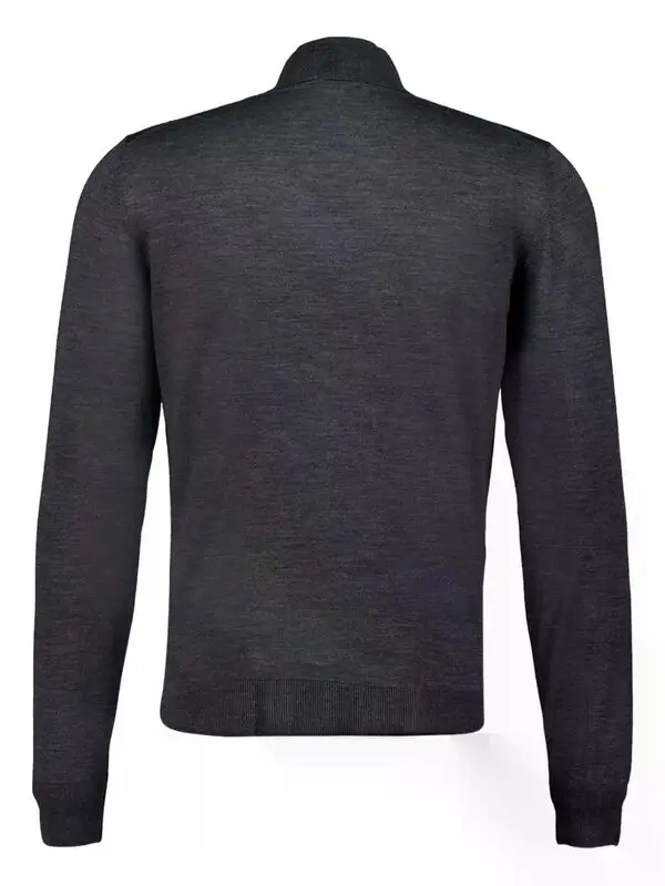 PIACENZA CASHMERE 1733 Turtleneck Stitch Sweater - Grey