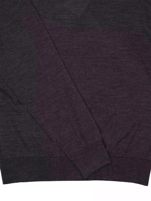 PIACENZA CASHMERE 1733 Turtleneck Stitch Sweater - Grey