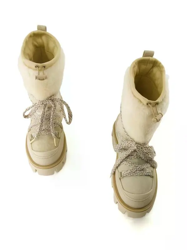 Moncler Peak Après Lace-up Boots - Neutrals