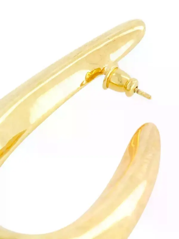 PANCONESI Oval Drop Earrings