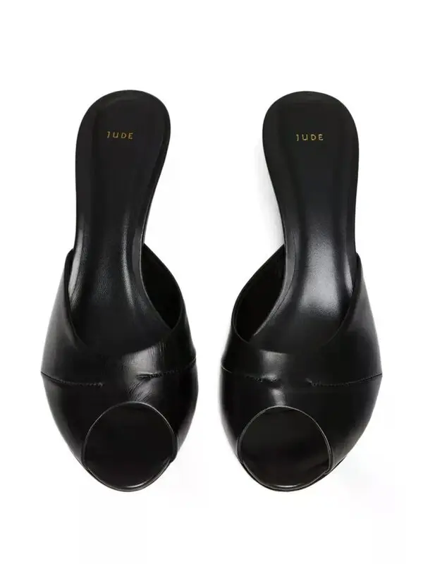JUDE Patent-leather Open-toe Sandals