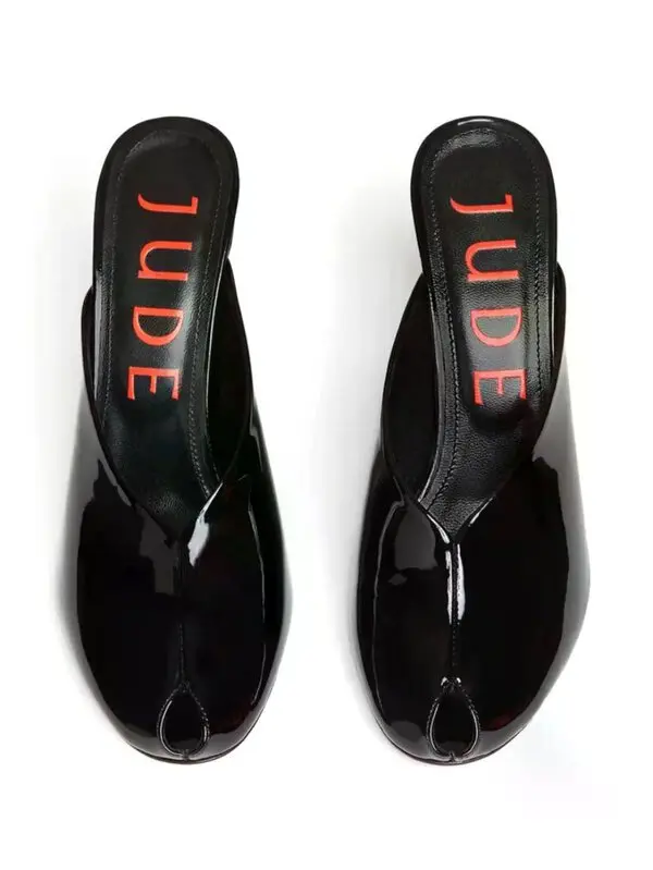 JUDE Patent-leather Open-toe Sandals