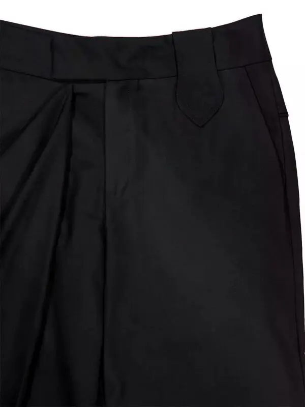 Johanna Ortiz Outlaw Drape-detail Trousers