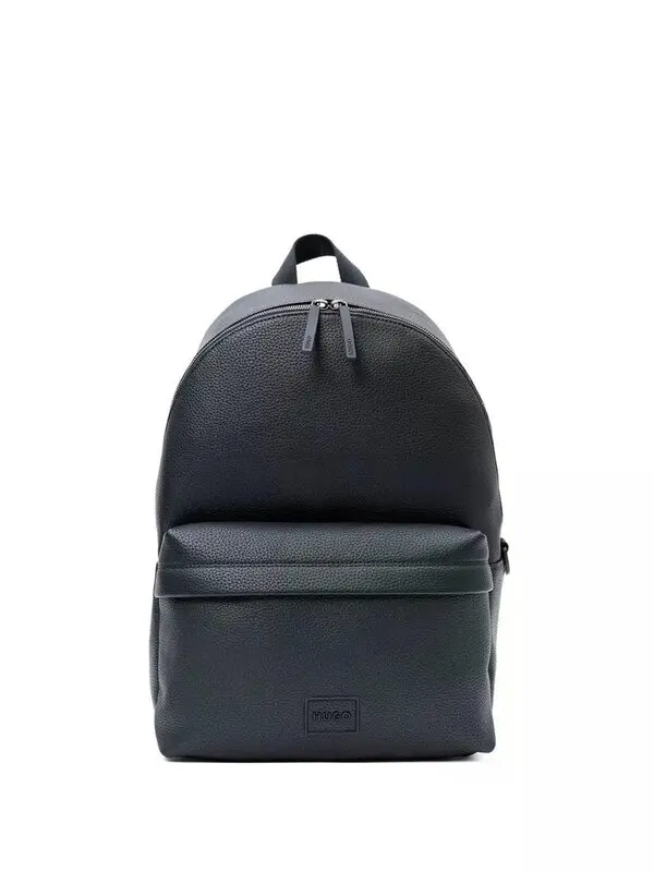 Hugo Textured Backpack - Black
