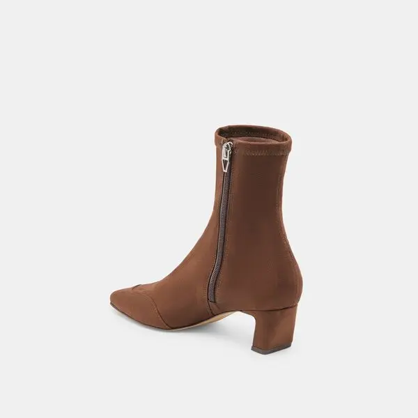 DOLCEVITA Anika Ankle Boots - Dk Brown Stella Suede