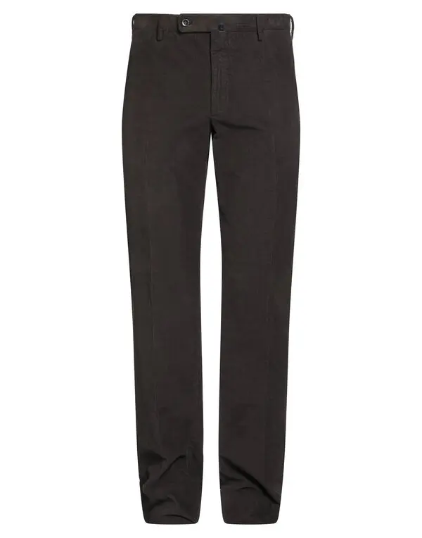 Incotex Cotton Elastane Pants - Brown