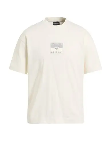 Emporio Armani T-shirt Ivory Size Cotton - White