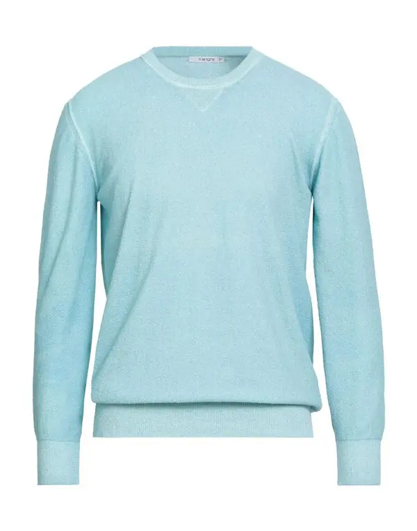 KANGRA Cotton Blend Crewneck Sweater