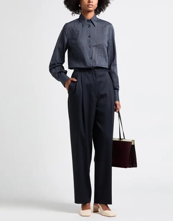 Brunello Cucinelli Striped Cotton And Silk Shirt