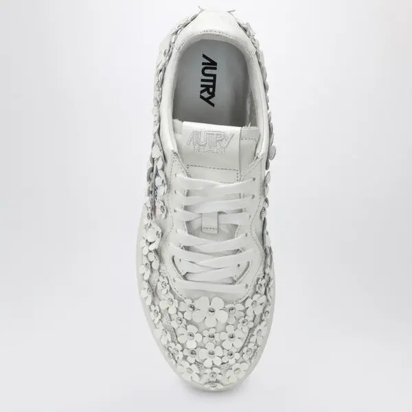 AUTRY Medalist Blooming Leather Sneakers