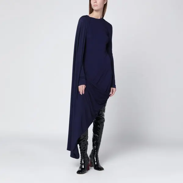 Sportmax Draped Asymmetric Dress
