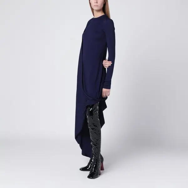 Sportmax Draped Asymmetric Dress